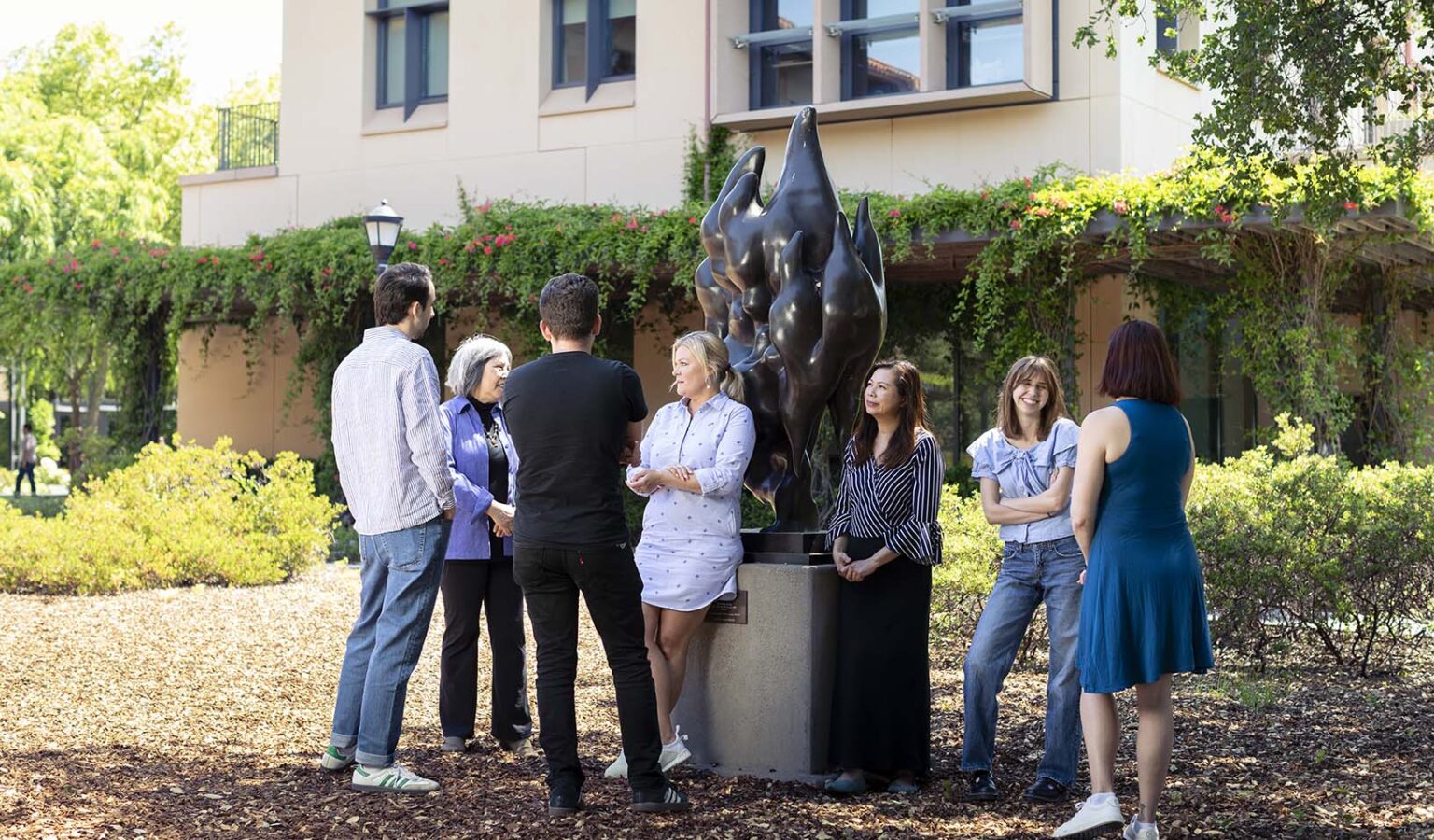 Flocking Around Art | Stanford GSB Centennial